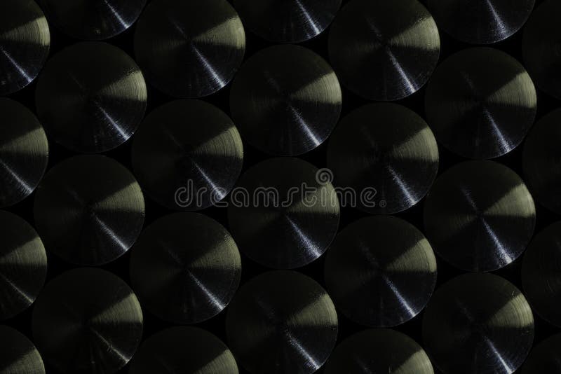 Metal Circle Abstract. Stainless Steel Texture Black Silver Texture ...
