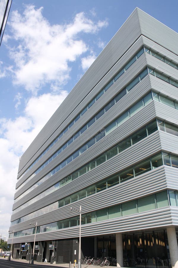 Metal Clad Office Building stock image. Image of horizontal - 46654635