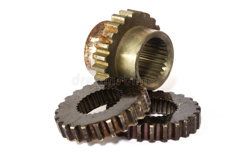 Metal cog wheels stock image. Image of engaged, interlocking - 56898273