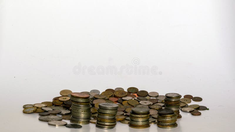 Metal Coins of Different Shapes Countries and Values Match Boxes ...