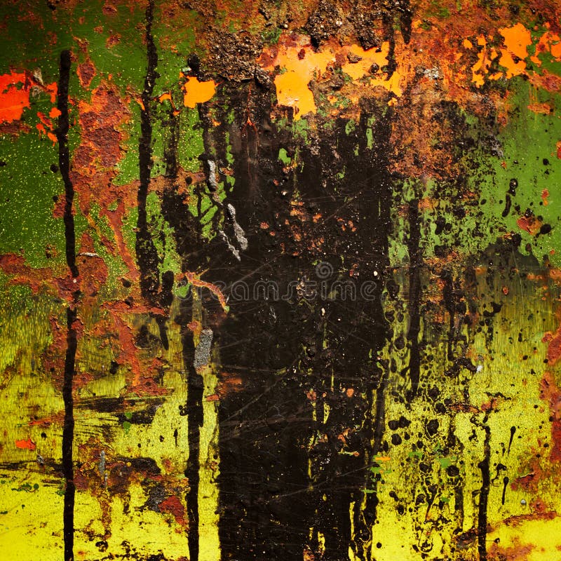 Metal Colorido Oxidado Manchado. Imagem de Stock - Imagem de vermelho ...