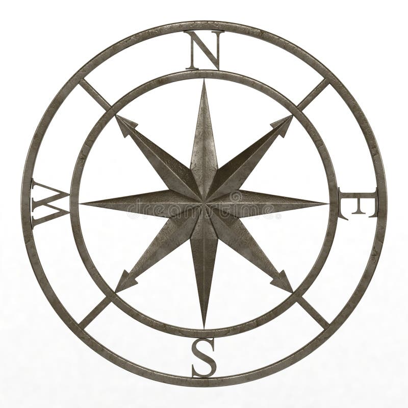 Compass Rose stock illustration. Illustration of maritime - 3366638