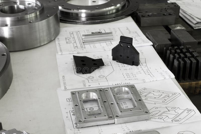 Metal component stock image. Image of manufacturing, alloy - 38385317