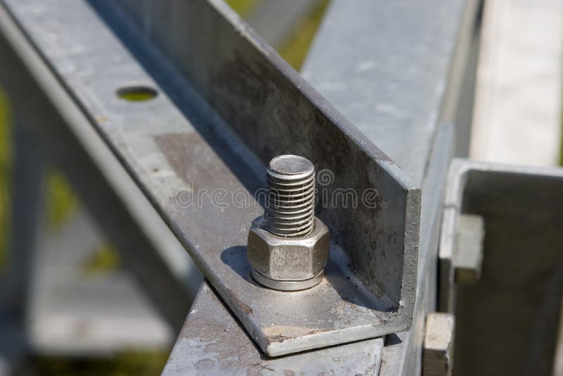 Metal construction stock image. Image of tapped, forged - 174807