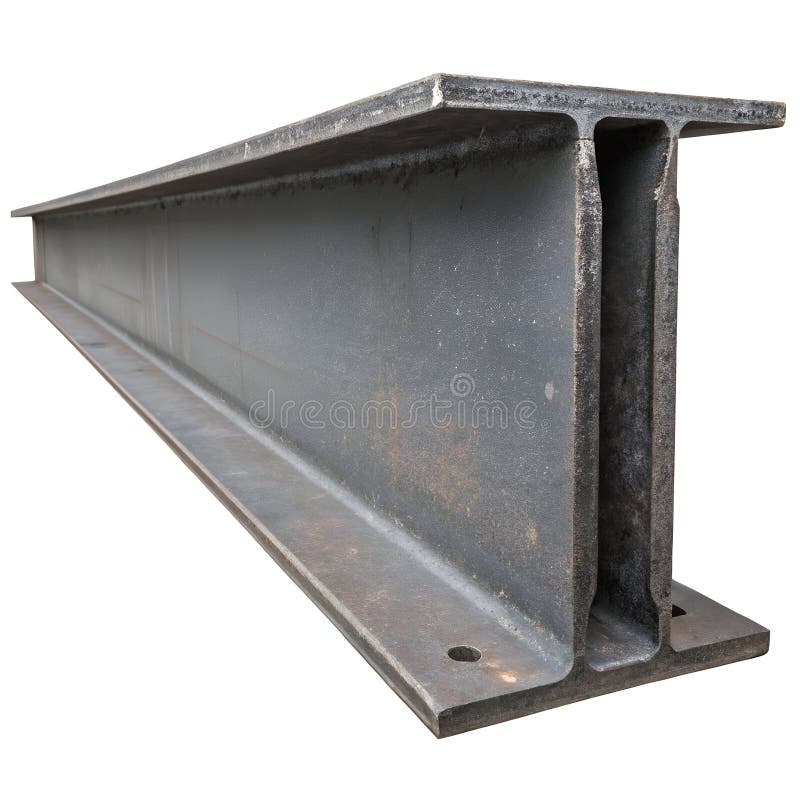 Metal Construction Beam Steel Structure Girder Stock Illustration ...