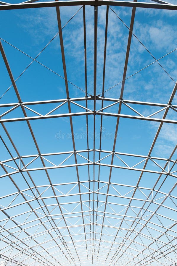 Metal Construction Framework Stock Photo - Image of group, built: 12436672