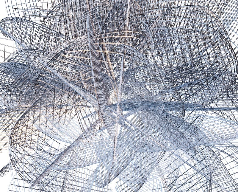 Metal Construction Lines, Metallic Lines Stock Image - Illustration of ...