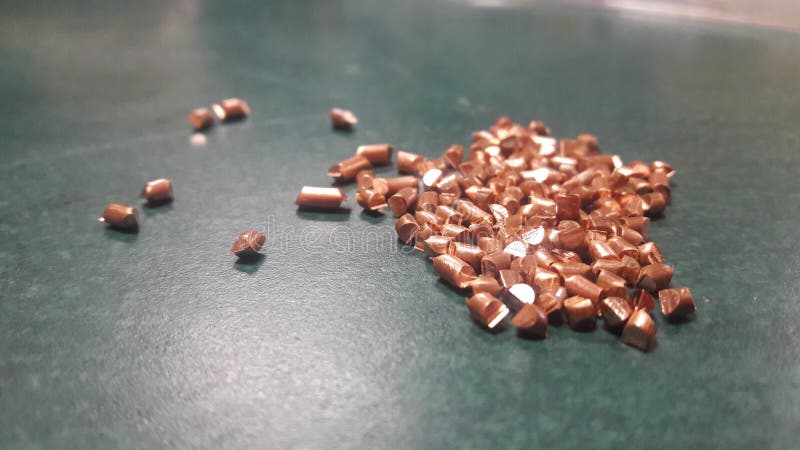 Metal: copper stock image. Image of metal, little, pieces - 73714317
