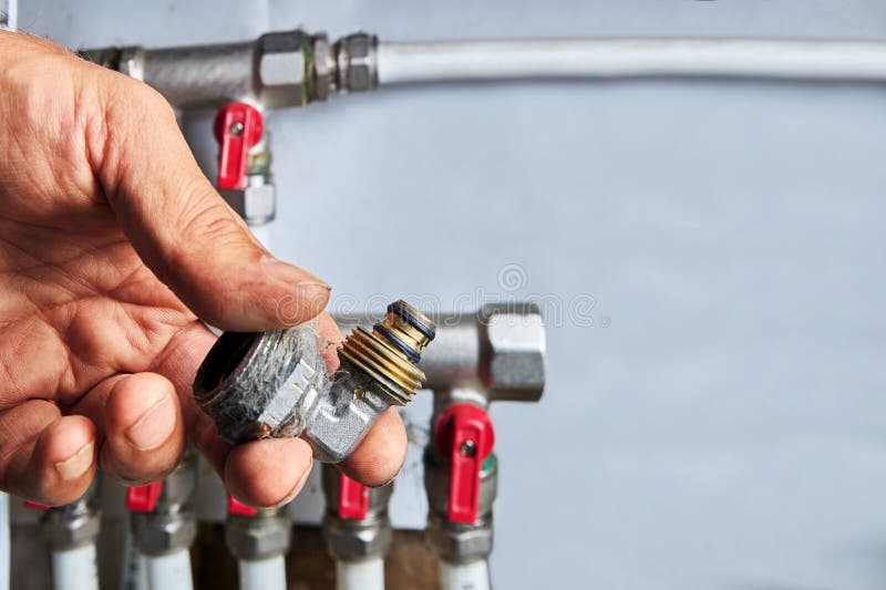 Metal Corner Fitting for Plastic Pipes with Crimp Connection and ...