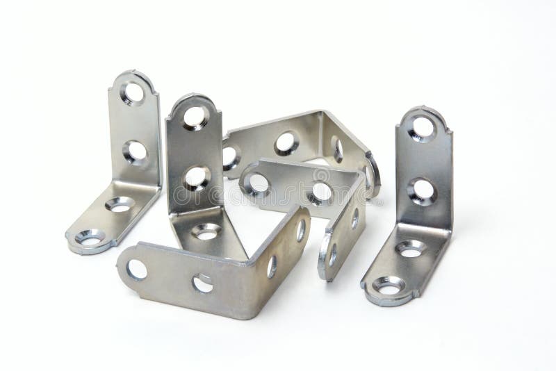 Metal corner stock image. Image of fourhole, goods, materials - 36644901