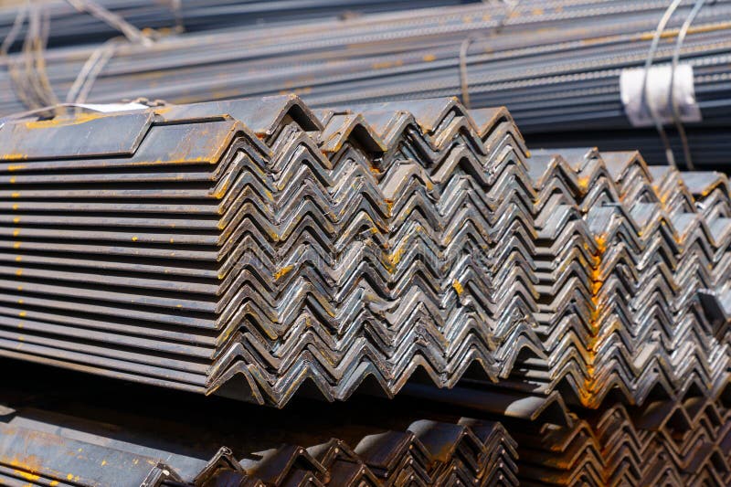 Metal Corners. Background with Selective Focus and Copy Space Stock ...