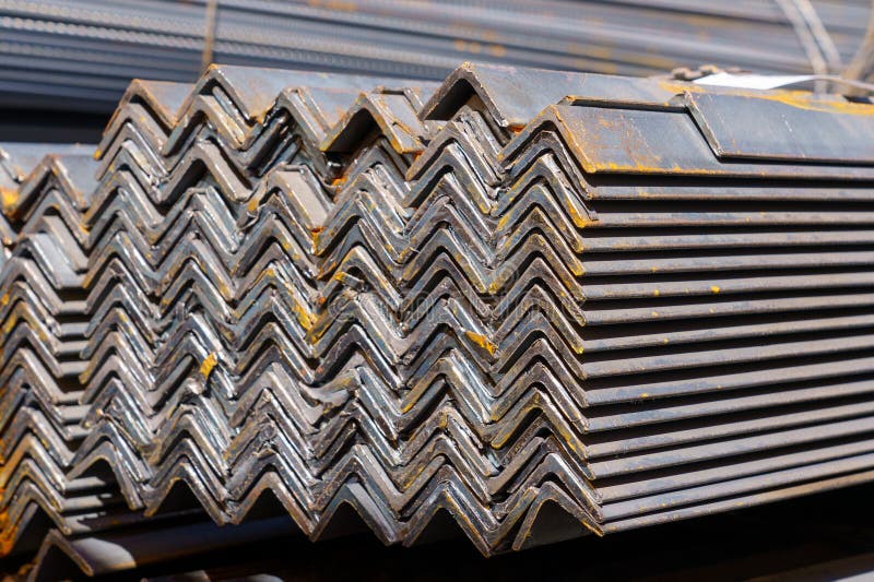 Metal Corners. Background with Selective Focus and Copy Space Stock ...