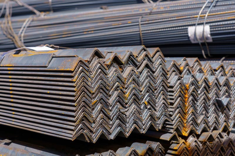 Metal Corners. Background with Selective Focus and Copy Space Stock ...