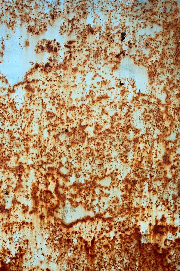 Metal Corrosion & Delamination - Extreme Stock Image - Image of ...