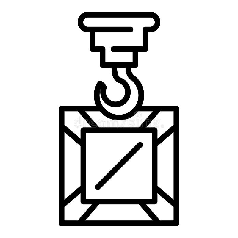 Hook Metal Spring Icon, Simple Style Stock Vector - Illustration of ...