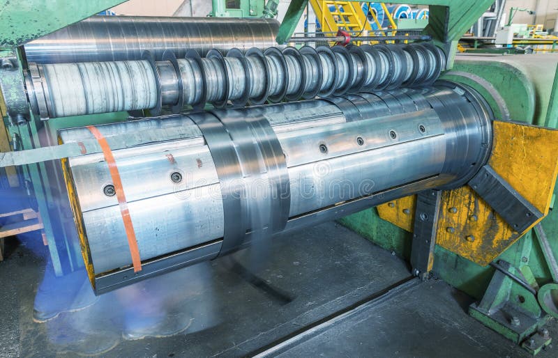 Metal Cutter Machine. Business and Industrial Concept Stock Image ...