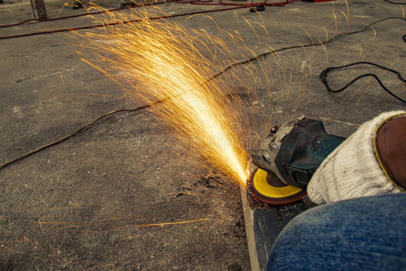 Metal cutting stock photo. Image of machine, blade, mechanical - 181473510