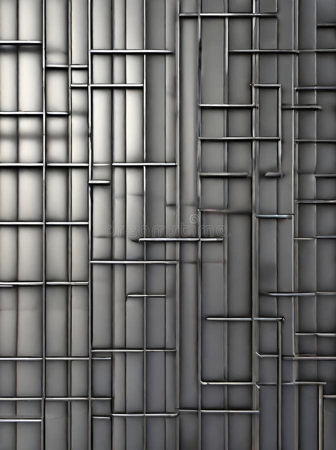 Metal 3D Neutral Colors Detailed Highquality K Stock Illustration ...