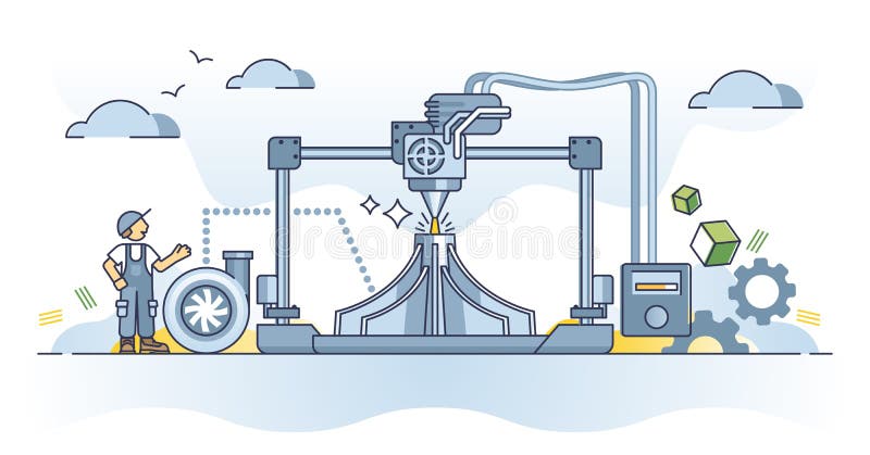 Metal 3D Printing and Steel Part Prototype Manufacturing Outline ...