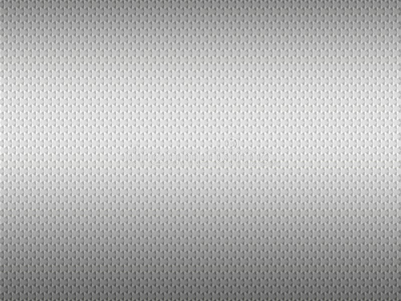 Metal 3D Texture with Hexagonal Pattern Stock Illustration ...