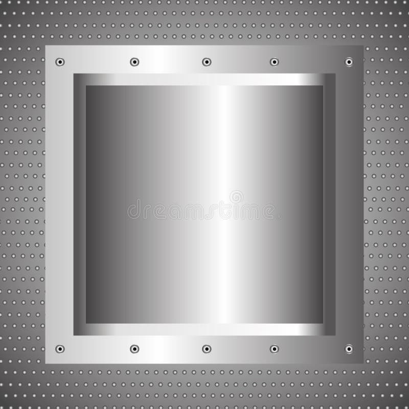 Metal Design, Vector Illustration. Stock Vector - Illustration of ...