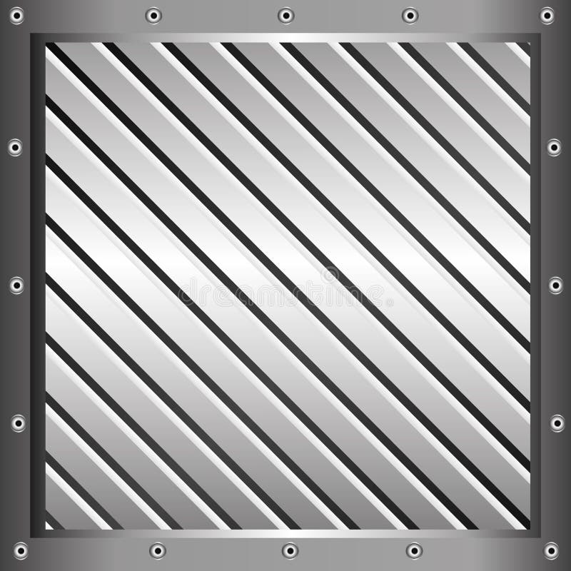 Metal Design, Vector Illustration. Stock Vector - Illustration of ...