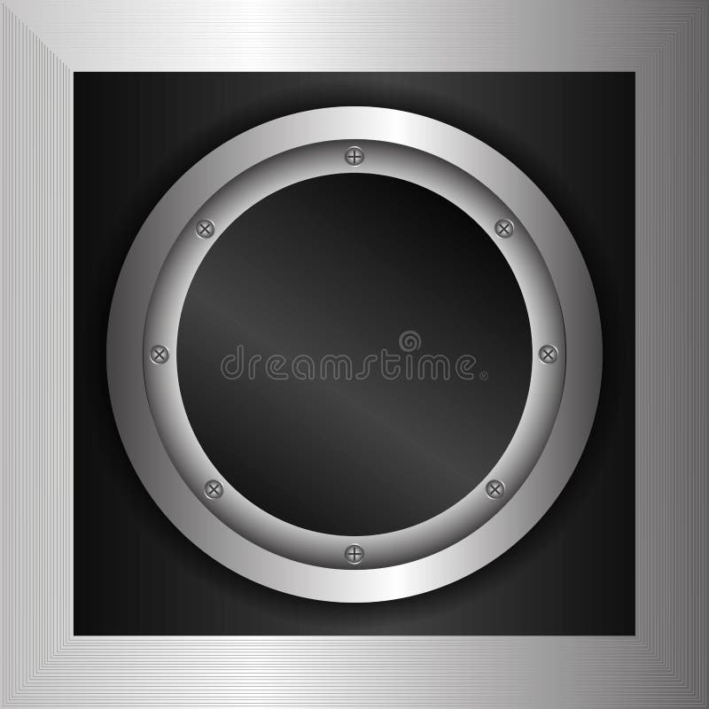 Metal Design, Vector Illustration. Stock Vector - Illustration of ...