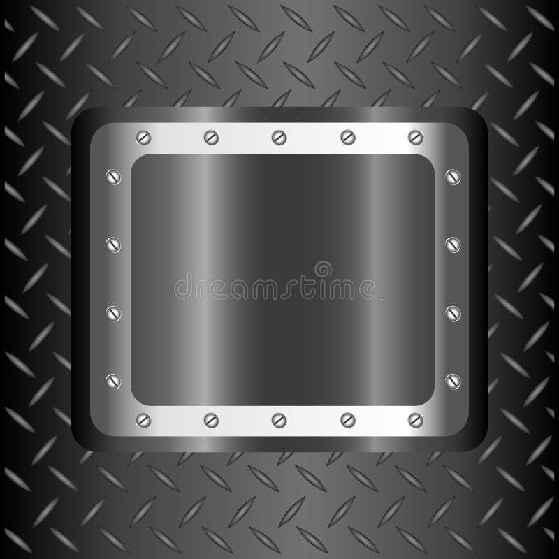 Metal Design, Vector Illustration. Stock Vector - Illustration of ...