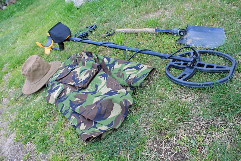 Metal Detector equipment stock photo. Image of park, dangerous - 54449682