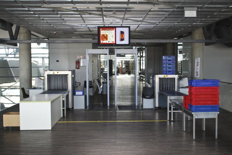 Airport security stock image. Image of terrorism, indoors - 29707067