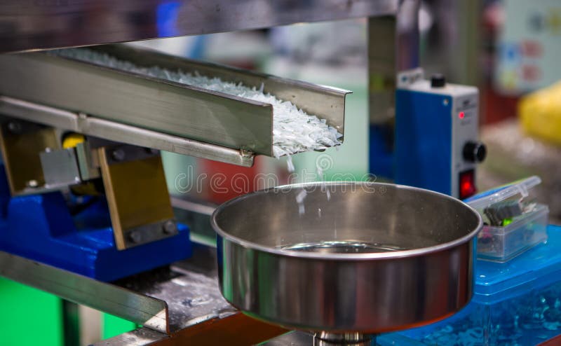 Metal Detector and Separator Stock Photo - Image of inspector, conveyor ...