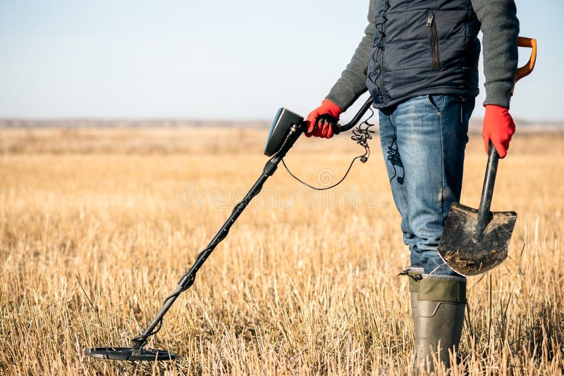 Metal detector stock photo. Image of adventure, hobby - 193686576