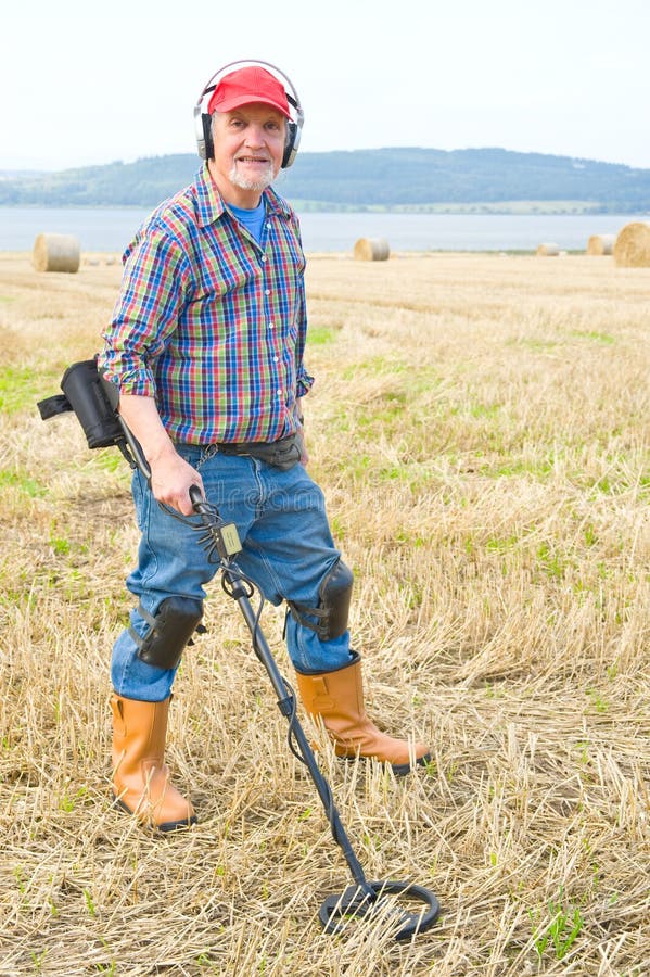 Metal Detectorist stock photo. Image of frequency, detectorist - 10977822