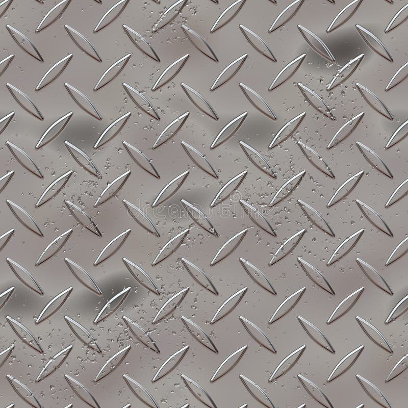 Diamond Plate Frame Vector stock vector. Illustration of heavy - 7298306