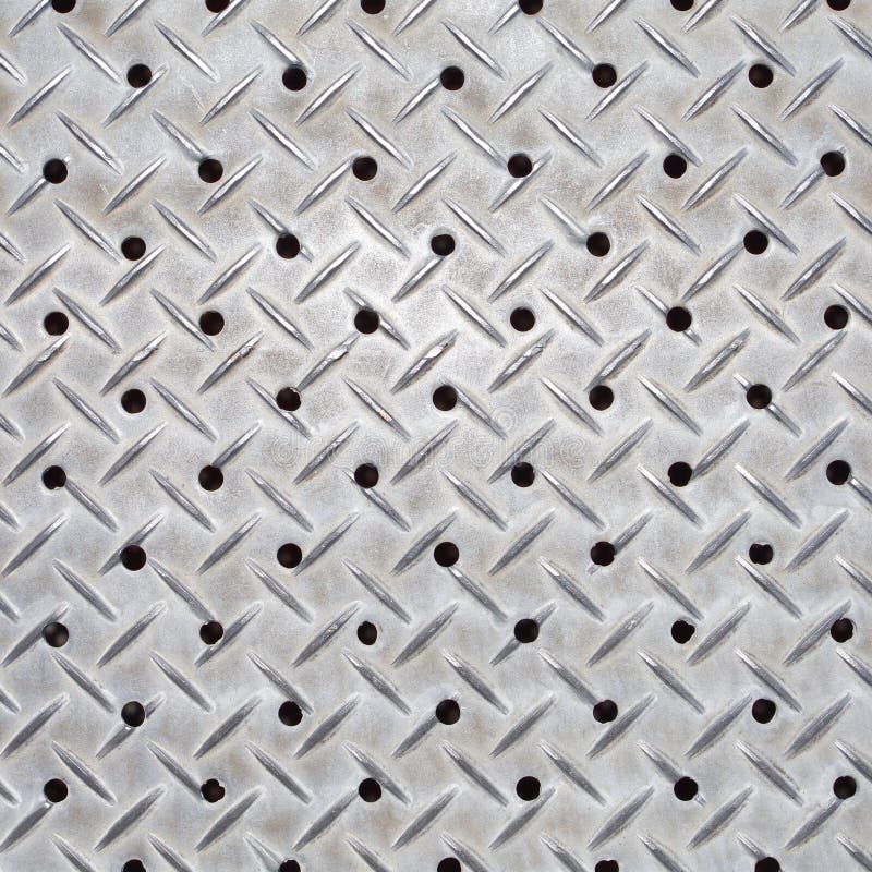 Metal diamond plate stock image. Image of rivets, aluminum - 36462323