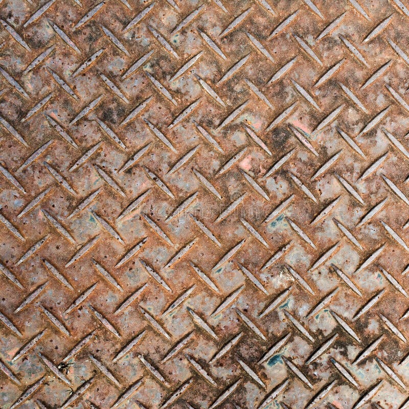 Metal diamond plate stock photo. Image of floor, industry - 32112402
