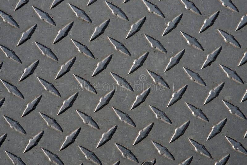 Metal diamond plate stock photo. Image of floor, plate - 4641012