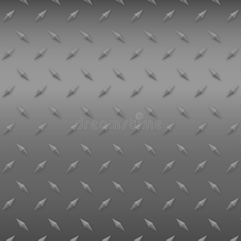 Metal Diamond Plate Pattern, Vector Illustration Stock Vector ...