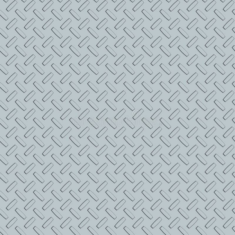 Metal diamond plate stock illustration. Illustration of industrial ...
