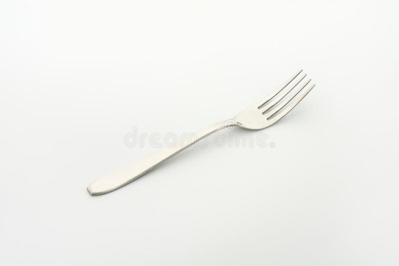 Metal dinner fork stock image. Image of steel, single - 51554343
