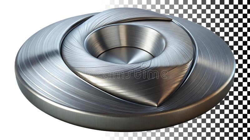 Metal Disc Texture Circular and Industrial Surface Png Transparent ...