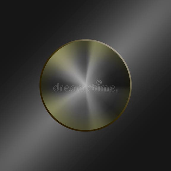 Metal disk stock vector. Illustration of design, disk - 52717096