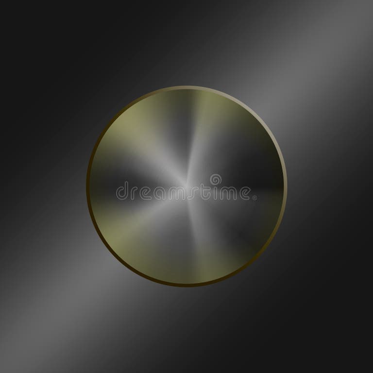 Metal disk stock vector. Illustration of design, disk - 52717096