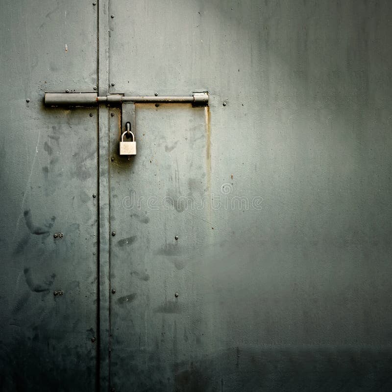 Locked doors stock photo. Image of outdoor, locks, vault - 8362310