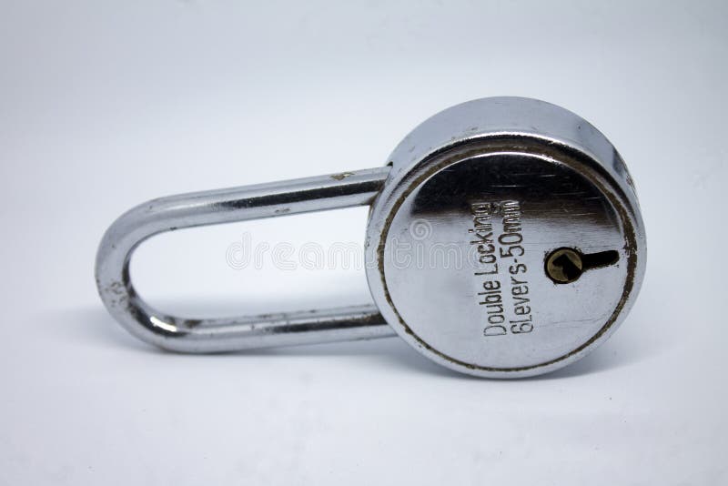 Metal Door Lock. Door Lock Made of Steel Editorial Photo - Image of ...