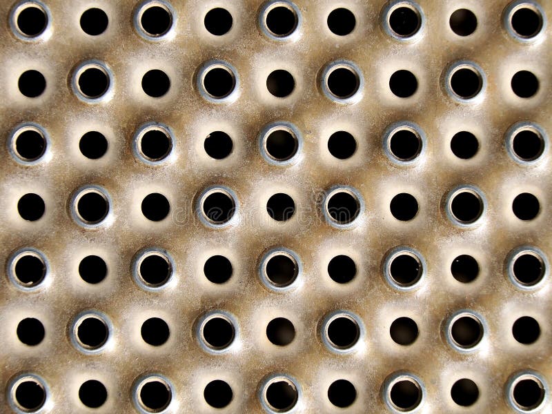 Metal dot texture stock image. Image of excavation, hole - 33951231