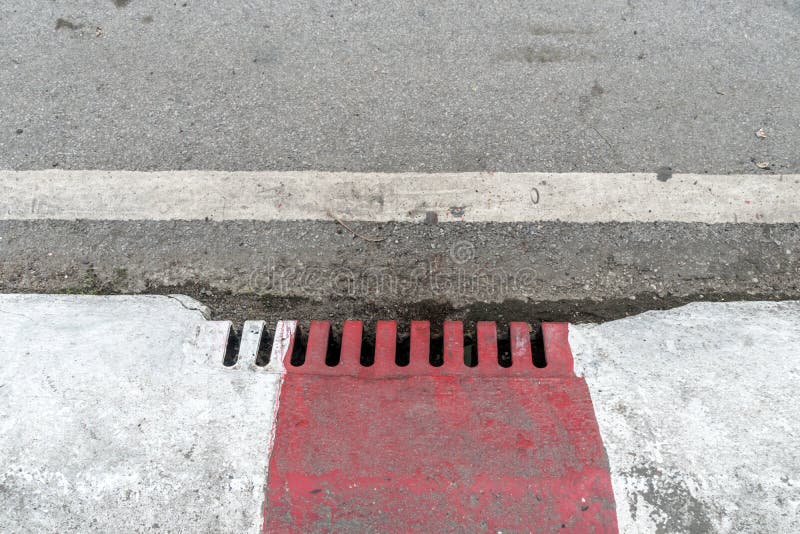 Metal drain cover stock photo. Image of rusty, industrial - 77144612