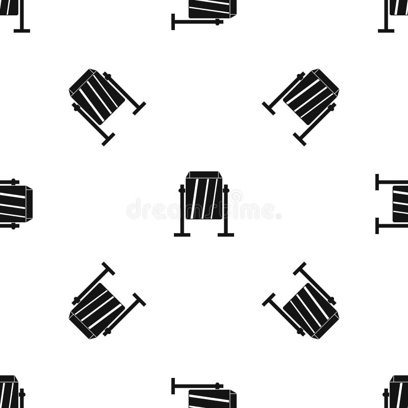Metal Dust Bin Set Color Collection Stock Vector - Illustration of ...