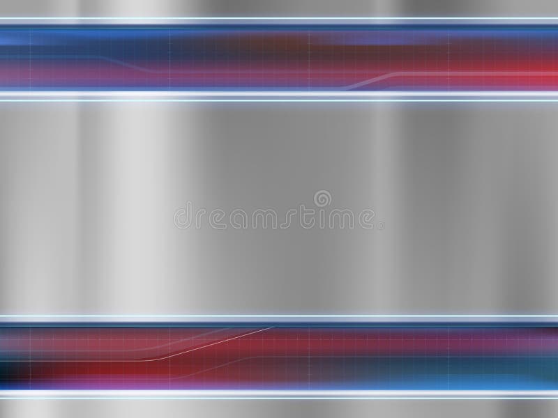Metal Empty Plate. Textured Steel Background Template Stock Vector ...
