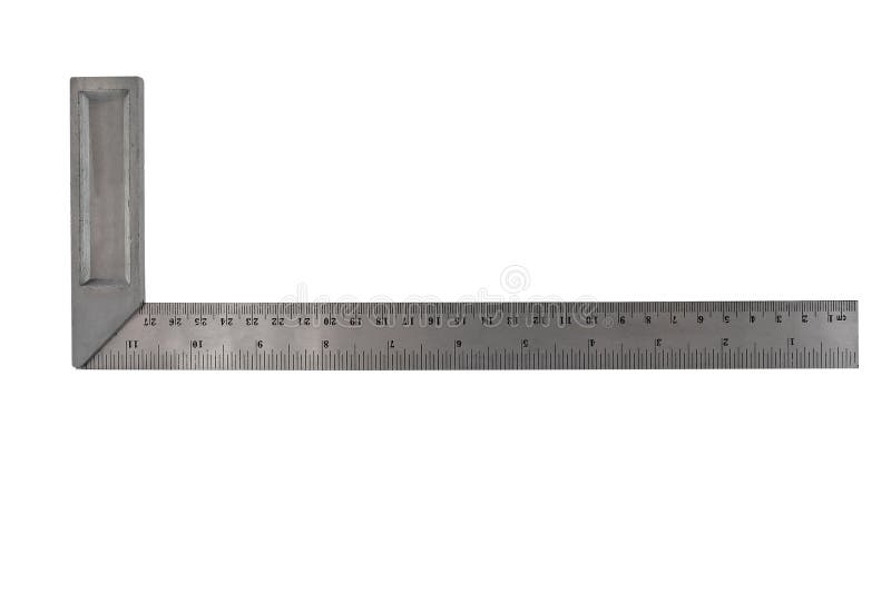 Metal Engineer Corner Ruler,Carpenter S Square Angle Stock Photo ...